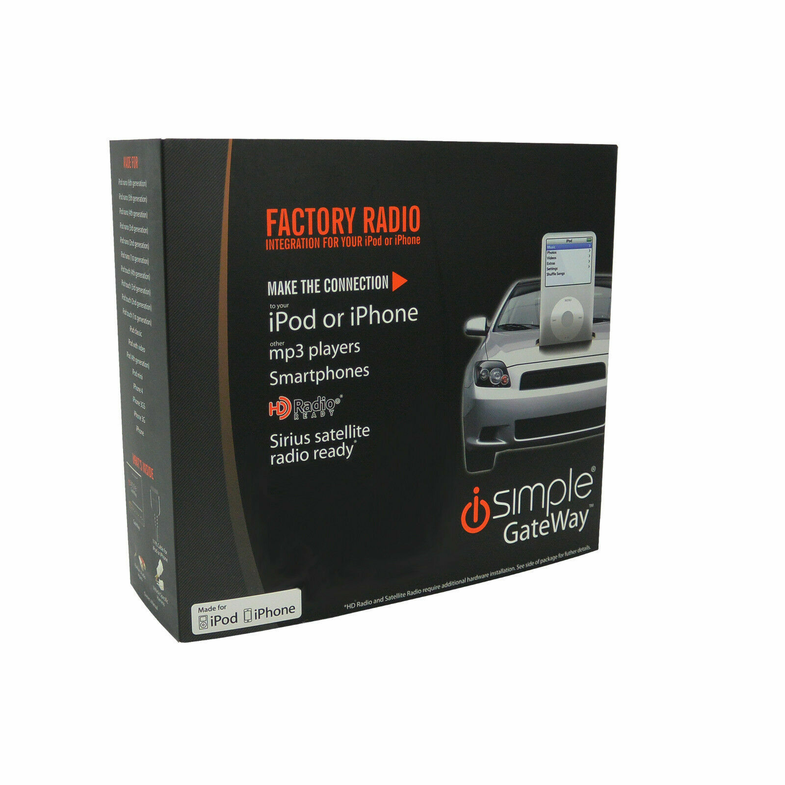 iSimple ISTY571 iPod or iPhone Factory Radio Integration for Select ...