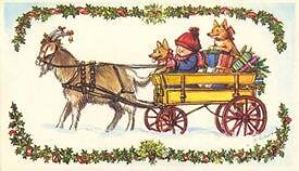 ID ET 22-34DE The Goat Sled / Tasha Tudor 1970 #28668 | eBay