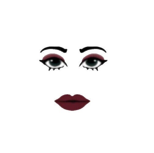 Roblox Celebrity Series Miss Shu FASHION FACE Virtual Item Code Only ...