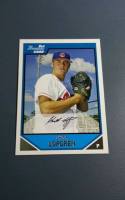 CHUCK LOFGREN 2007 BOWMAN PROSPECTS CARD # BP28 A5391 | eBay