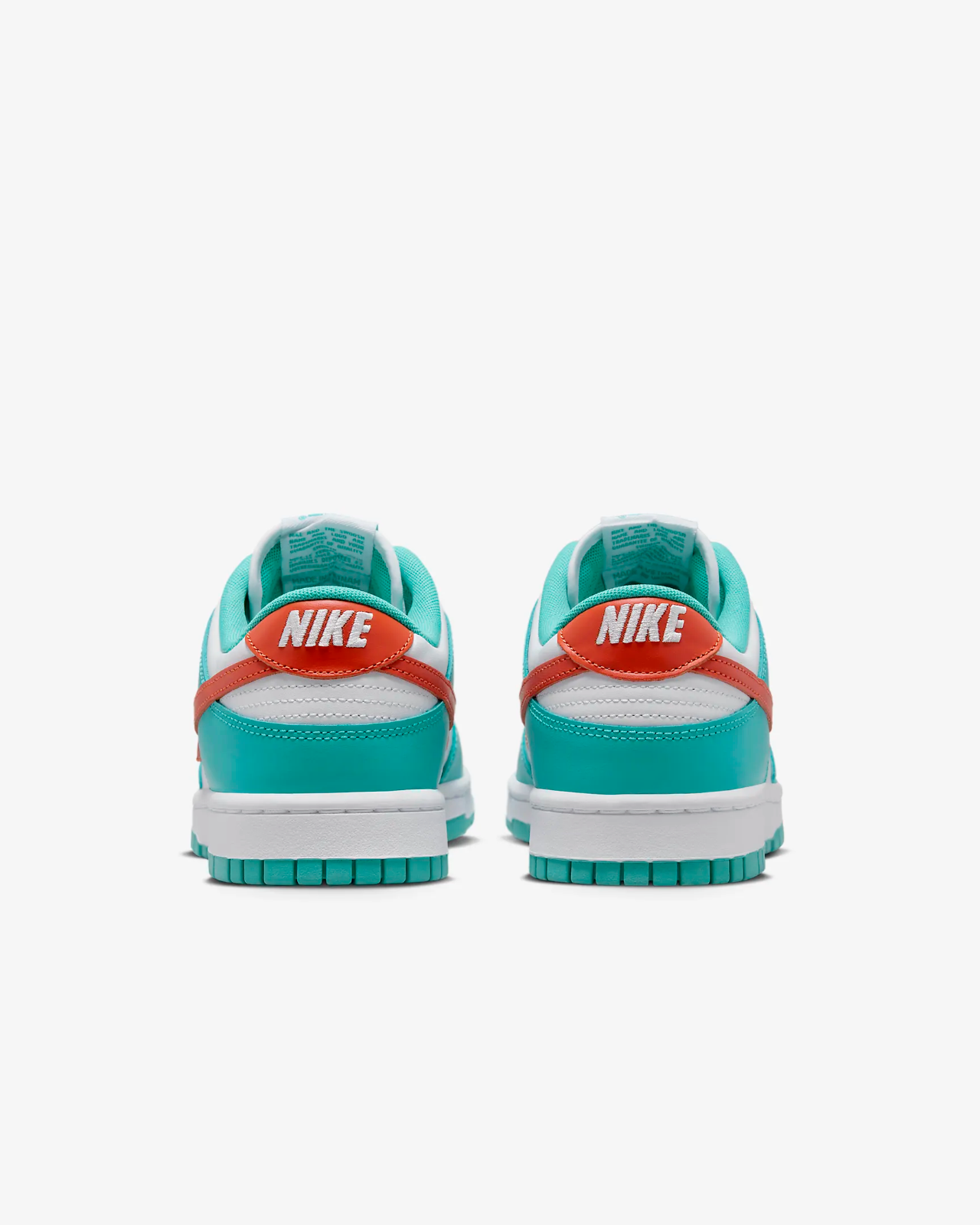 Nike Dunk Low Retro Shoes "Miami Dolphins" Cosmic Clay DV0833-102 Mens ...