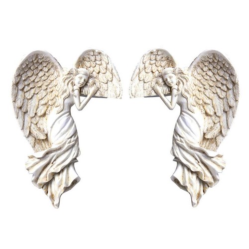 Creative Right/Left Corner Angel Statue Sculpture Art Crafts Door Frame ...