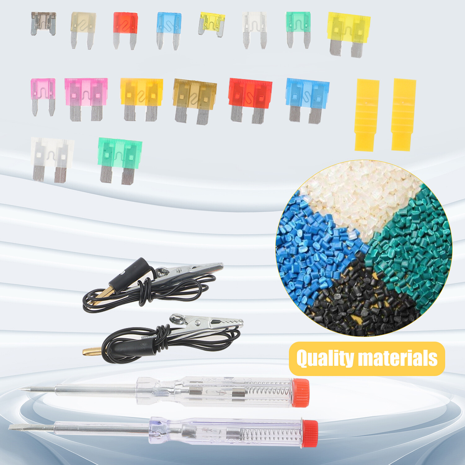 306Pcs Small & Medium & Large Size Blade Fuse Set for Car Truck ATV UTV ...