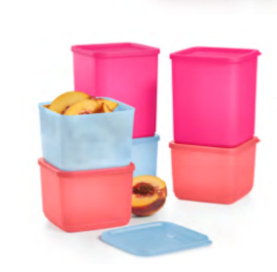 Tupperware - Basic - Bright Square 6-Pc. Set. | eBay