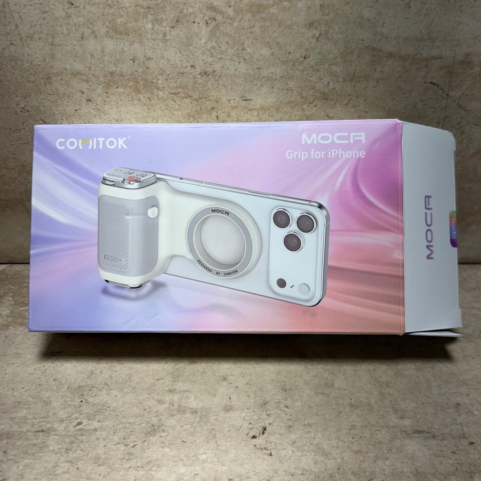 COMITOK MOCA Magnetic Camera Grip for iPhone MagSafe Bluetooth Shutter ...