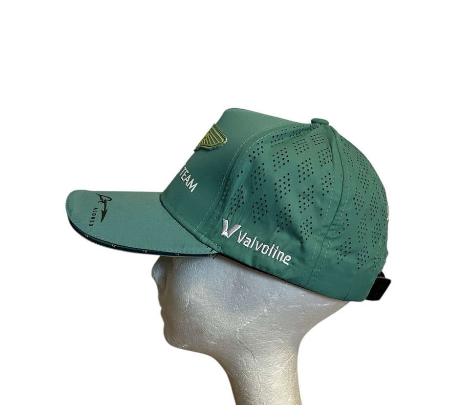 Aston Martin F1 Team Hat 2024 Fernando Alonso Driver Cap Green ...