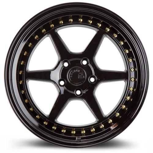 4-New 18" Aodhan DS09 DS9 Wheels 18x9.5/18x10.5 5x114.3 15/15 Black ...