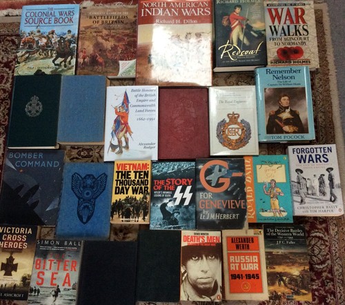 Military Job Lot Book Collection x25 WW1 WW2 RAF Royal Navy Aviation ...