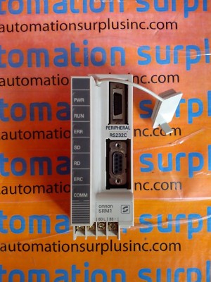 OMRON SRM1-C02-V2 MASTER CONTROL UNIT 24VDC QUANTITY!! WOW!! | eBay