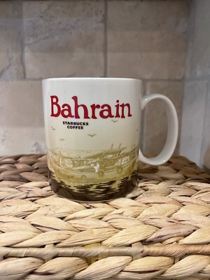 Starbucks Coffee Mug Bahrain Global Icon Collector Tea Cup 16 oz 2016 ...