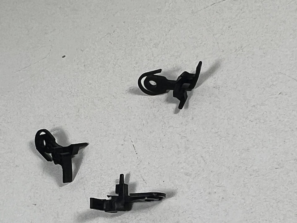 Lot of 3 HO Scale Replacement Horn Hook Coupler Train Car Repair Part ...