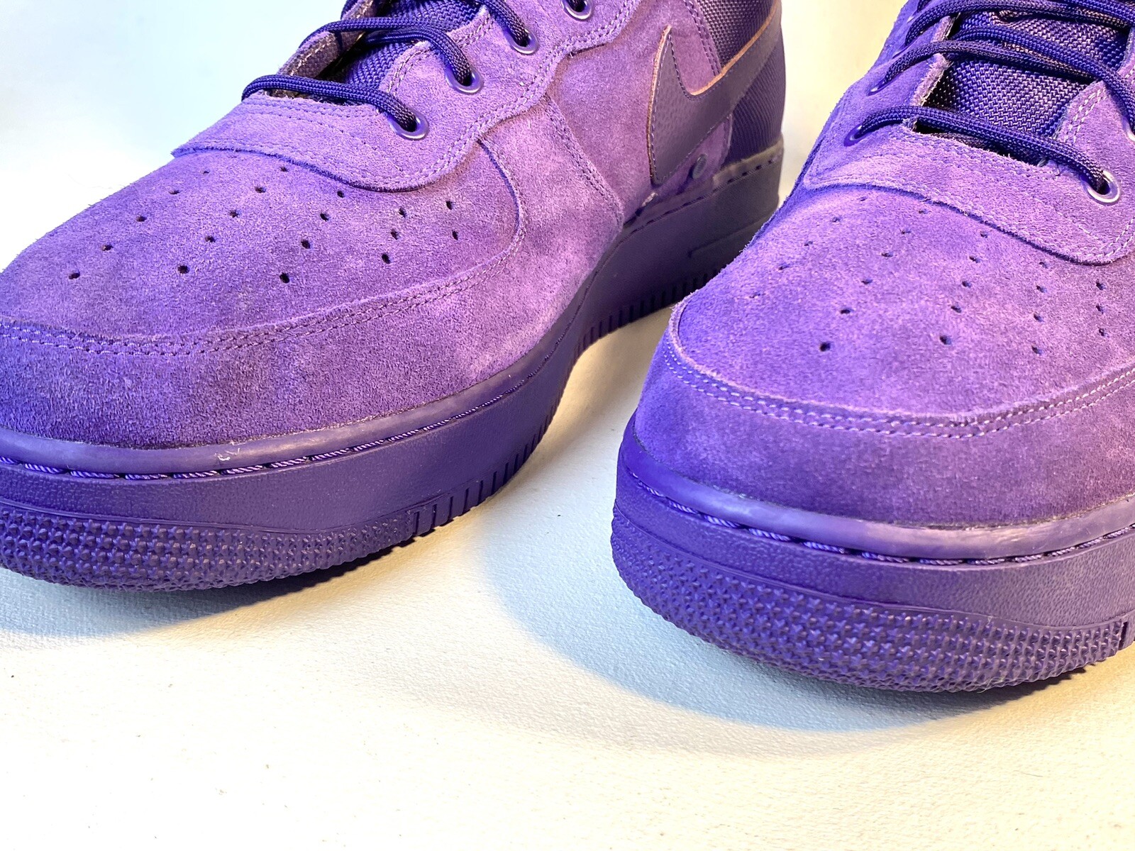 Nike SF Air Force 1 AF1 High Court Purple Shoes Mens Size 17 864024-500 ...