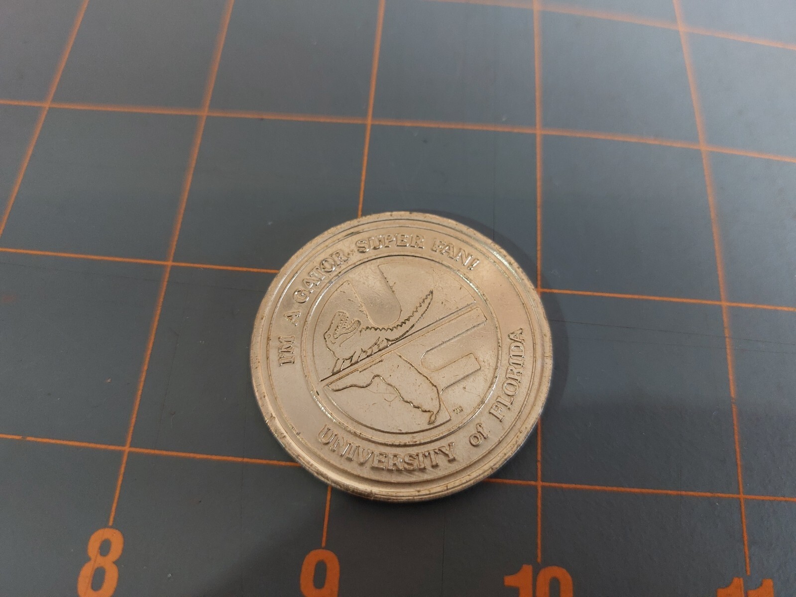 University of Florida Gators 1980 football schedule coin Super Fan ...