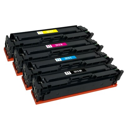 Toner Cartridge for HP 201X CF400X CF401X CF402X CF403X M277dw M252dw ...