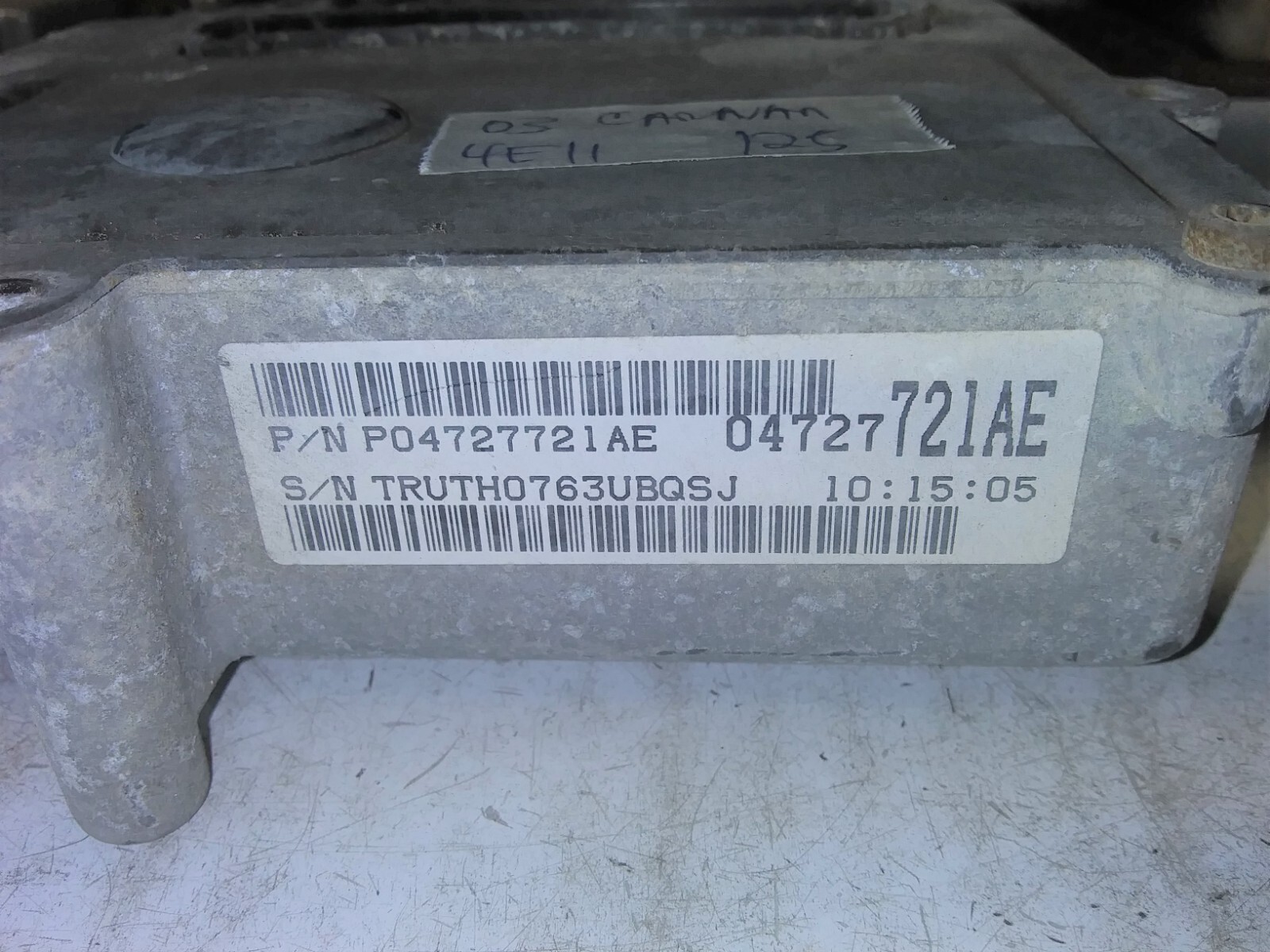 P04727721AE Dodge Caravan 2003 tcm transmission computer | eBay
