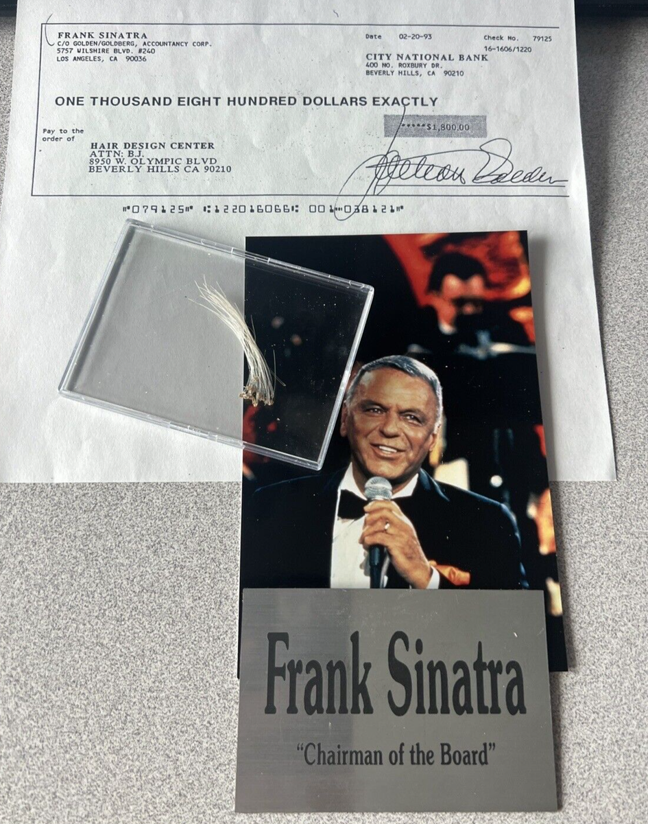 Frank Sinatra Without Toupee