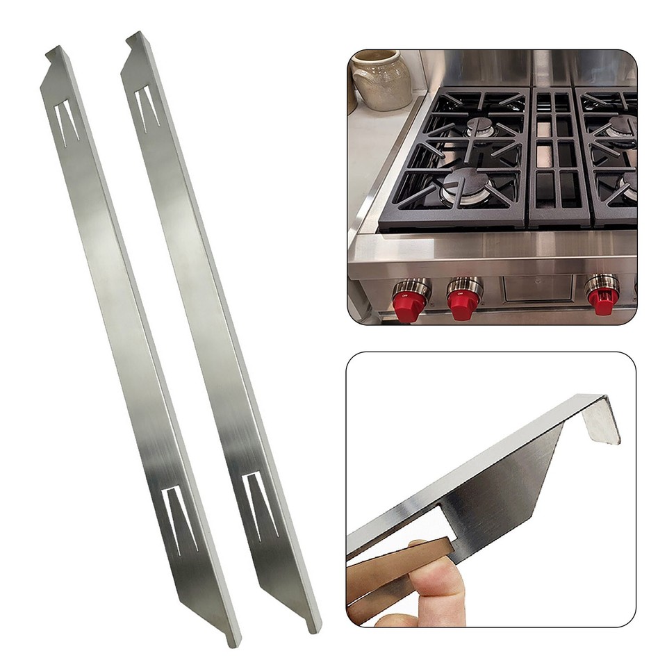 2*Oven Gap Filler For Kitchen Between Stove Edge And Stainless-Steel ...