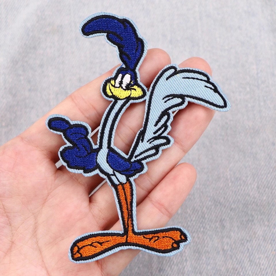 Road Runner Cartoon Character Figure Embroidered Iron On Patch | eBay