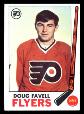 1969-70 TOPPS NHL HOCKEY 88 Doug Favell Rookie NM-MT PHILADELPHIA ...