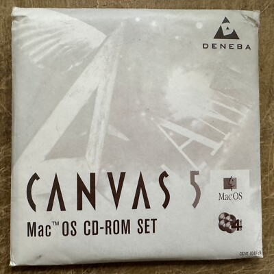DENEBA CANVAS 5 Mac OS CD-ROM SET | eBay