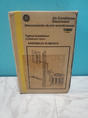 GE 30-Amp 120/240-Volt Fused AC Disconnect TF30RCP 43481000824| eBay