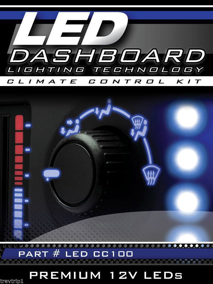 GM Climate Control Bulb to Blue LED DIY Upgrade Kit 03 04 05 06 ...