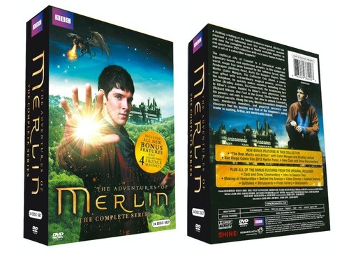 The Adventures Of Merlin The Complete Series (DVD, 24-Disc Set) NEW ...