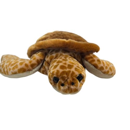SeaWorld ThemePark Sea Turtle Tan 12” Plush Stuffed Animal Toy 2016 | eBay