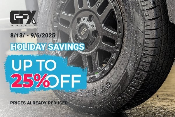 G-FX TR31 Wheels 18x9 (18, 6x135, 95.2) Black Rims Set of 4 | eBay