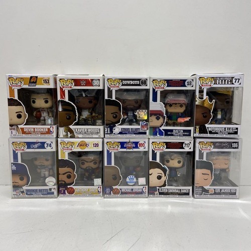 Assorted Bundle of 10 Funko Pop Figures | eBay