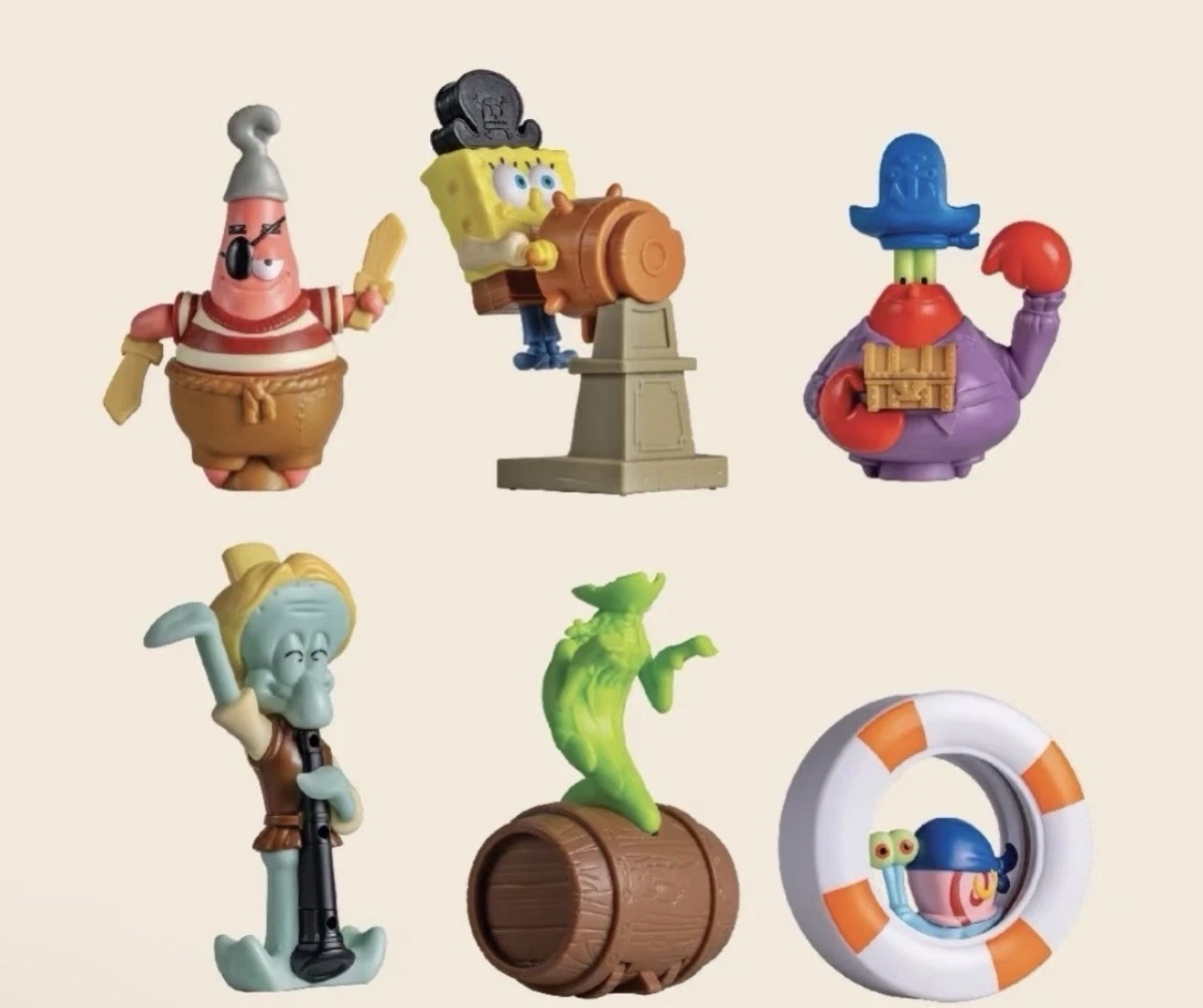 Burger King SpongeBob SquarePants Toys 2025-Brand New sealed with ...