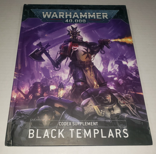 Games Workshop Warhammer 40K Codex Supplement Black Templars GAW55-01 Damaged 9781839064494| eBay