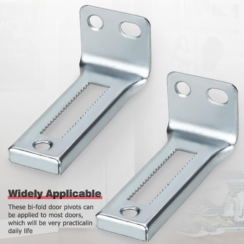 Bi-Fold Door Bottom Pivots with Support Bifold Closet Door Hardware ...