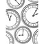 Darice Embossing Folder Clock Clocks Background A2 1218-01 082676295713 ...
