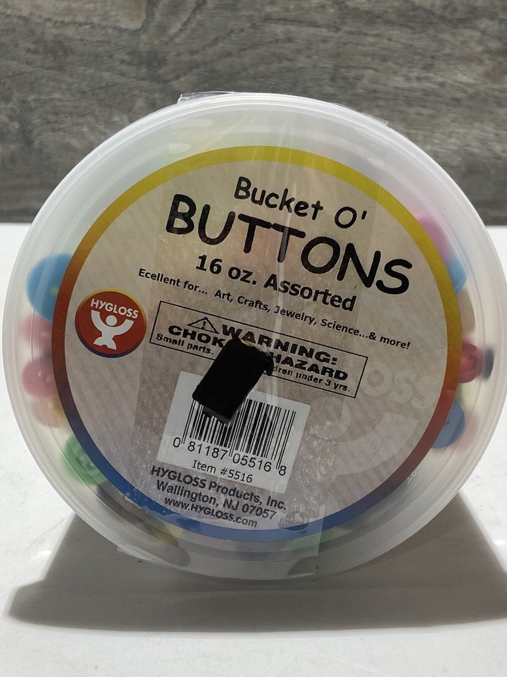 Bucket 'O Buttons, 16 oz. Assortment | eBay