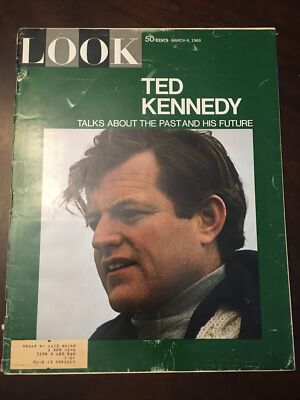 LOOK Magazine March 4, 1969 Ted Kennedy | eBay