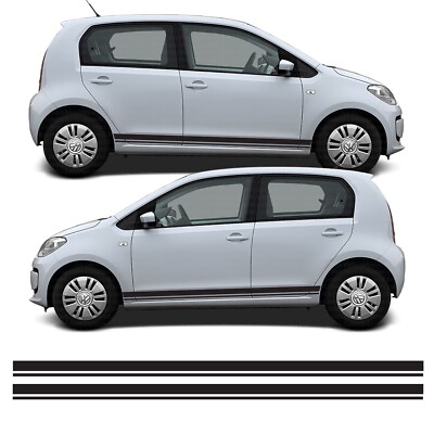 Racing Side Stripes Decal Graphics Stickers Vinyl Kit For VW Volkswagen ...