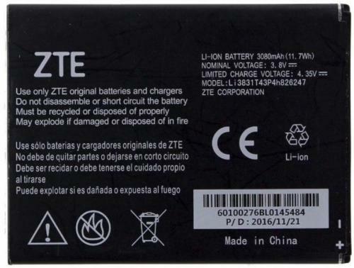 NEW OEM Original ZTE Battery Li3831T43P4H826247 for Z959 Grand X 3 N9519 Warp 7 | eBay