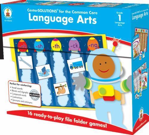 Language Arts File Folder Game, Grade 1 : File Folder Games by Carson ...