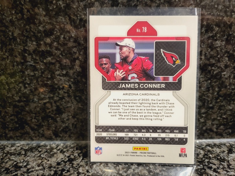 2021 Panini Prizm Football Base James Connor #78 | eBay