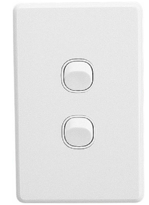 Clipsal Classic Range C2000 Light Switches and Powerpoints White ...