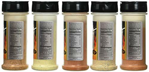 CAN COOKER SEASONING All Natural Spices Sampler Pack Square 5-Pc ...
