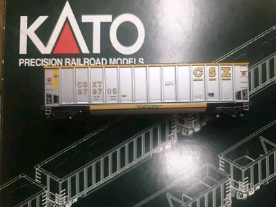 KATO N Scale CSX Bethgon Coal Hopper 24 Various Road Numbers Advailable ...