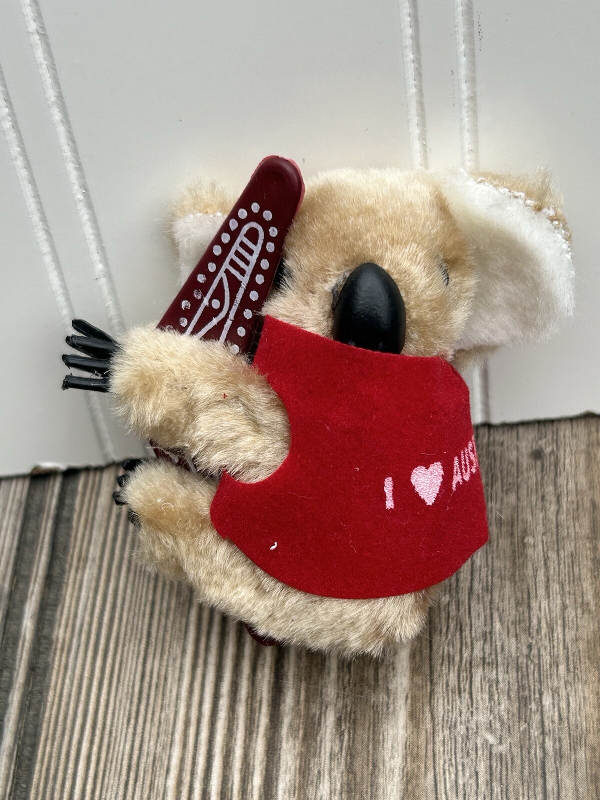 Set Of 2 Koala I Love Australia Pencil Huggers Grabbers Boomerangs ...