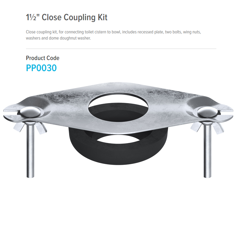 Toilet Close Coupled Fittings Pack for Cistern Lever Syphon Ballvalve ...