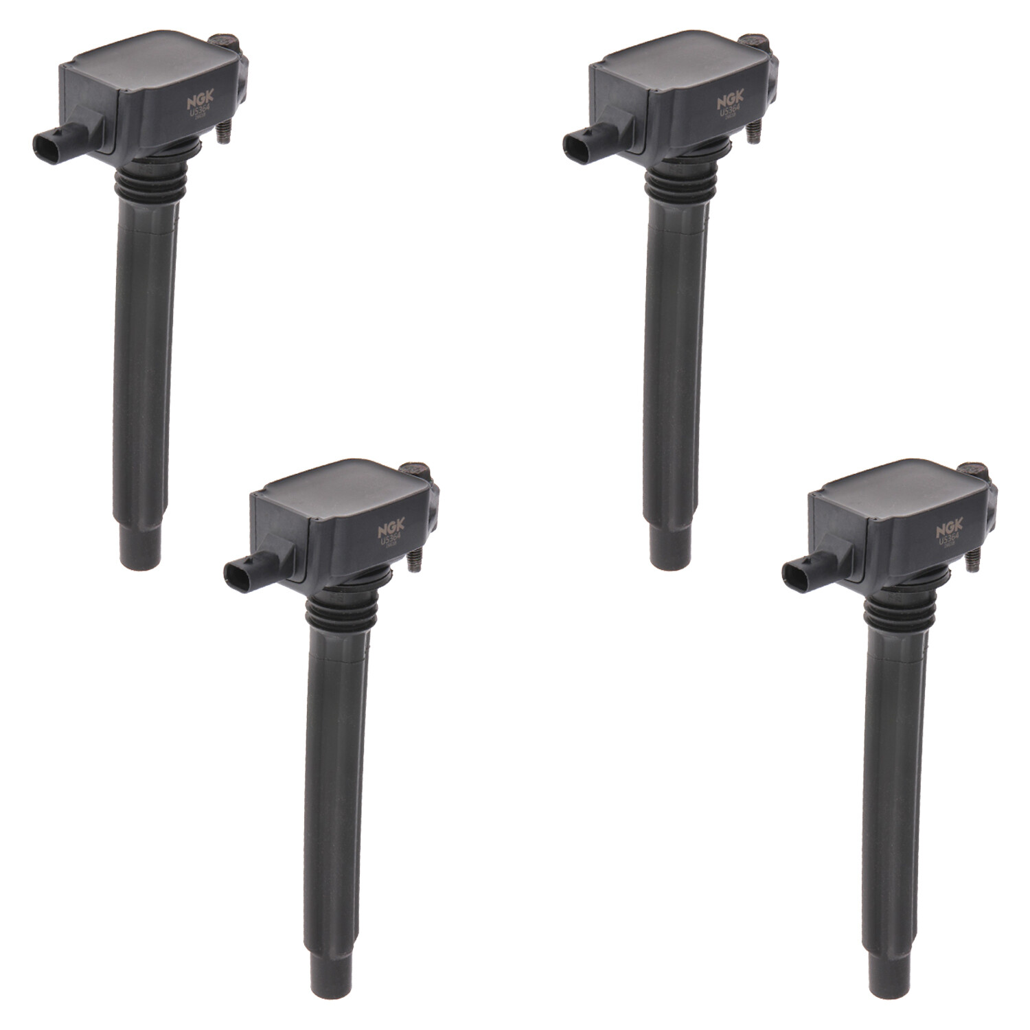 NGK COP Ignition Coil Set (4 Pieces) U5364 For 200 Dart 500X Renegade 2 ...