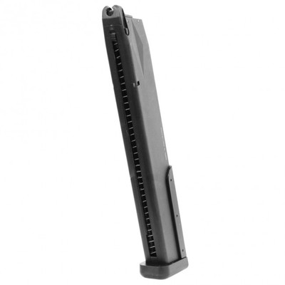 KWA M9 PTP and M93R Extended NS2 Hi-Cap GBB Airsoft Magazine 48 Rounds ...