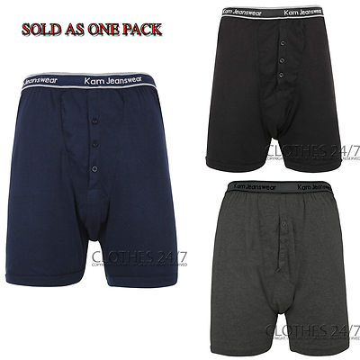 New Big Mens Kam Triple Pack Boxer Shorts 2XL 3XL 4XL 5XL 6XL 7XL 8XL ...