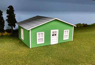 O Scale Laser Cut Custom Matt's House Building Kit | eBay