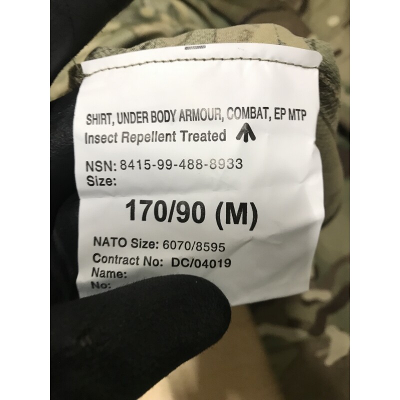 Original British Army UBACS EP MTP Sizes - Gem